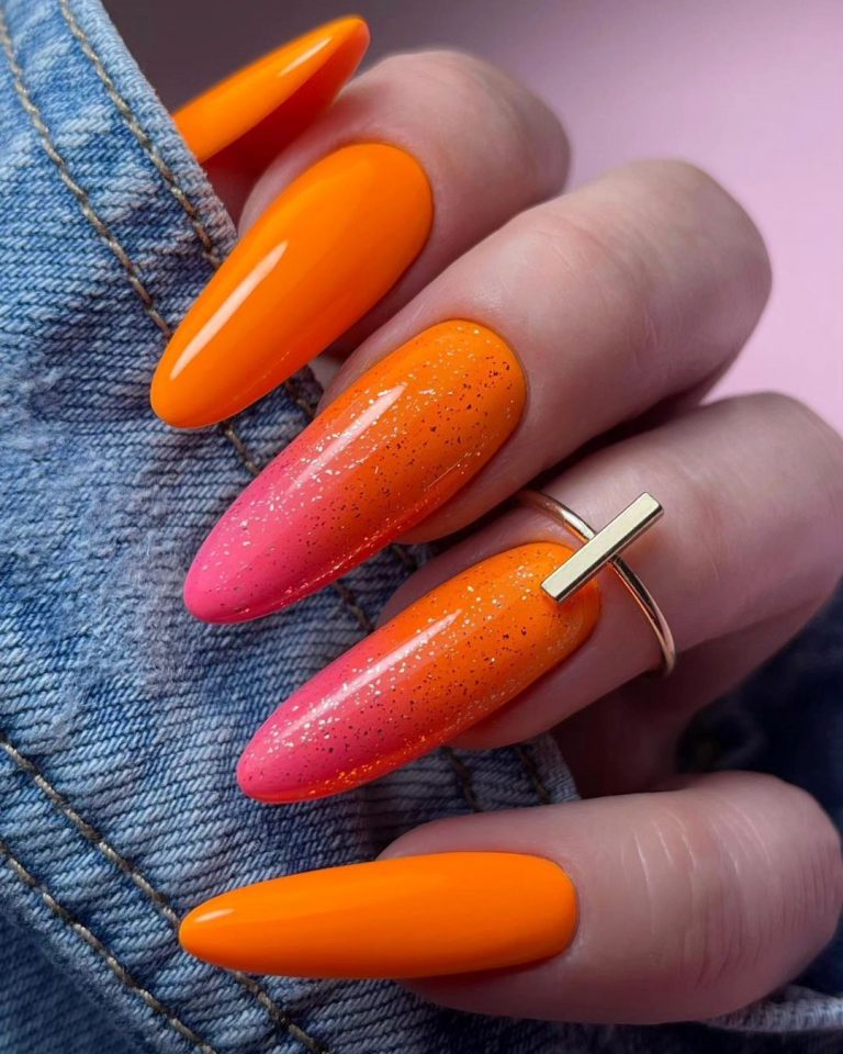 Summer Ombre Nails 25 Ideas Hot Designs Sparkle Tips And Classy Chrome Styles