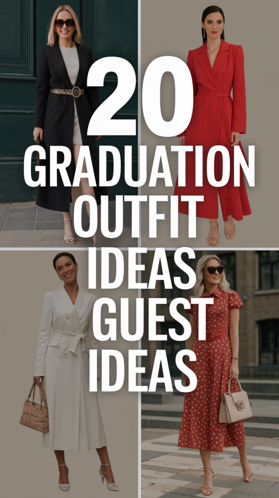 20 Graduation Outfit Ideas for Guest 2025 – Casual, Classy & Elegant Looks